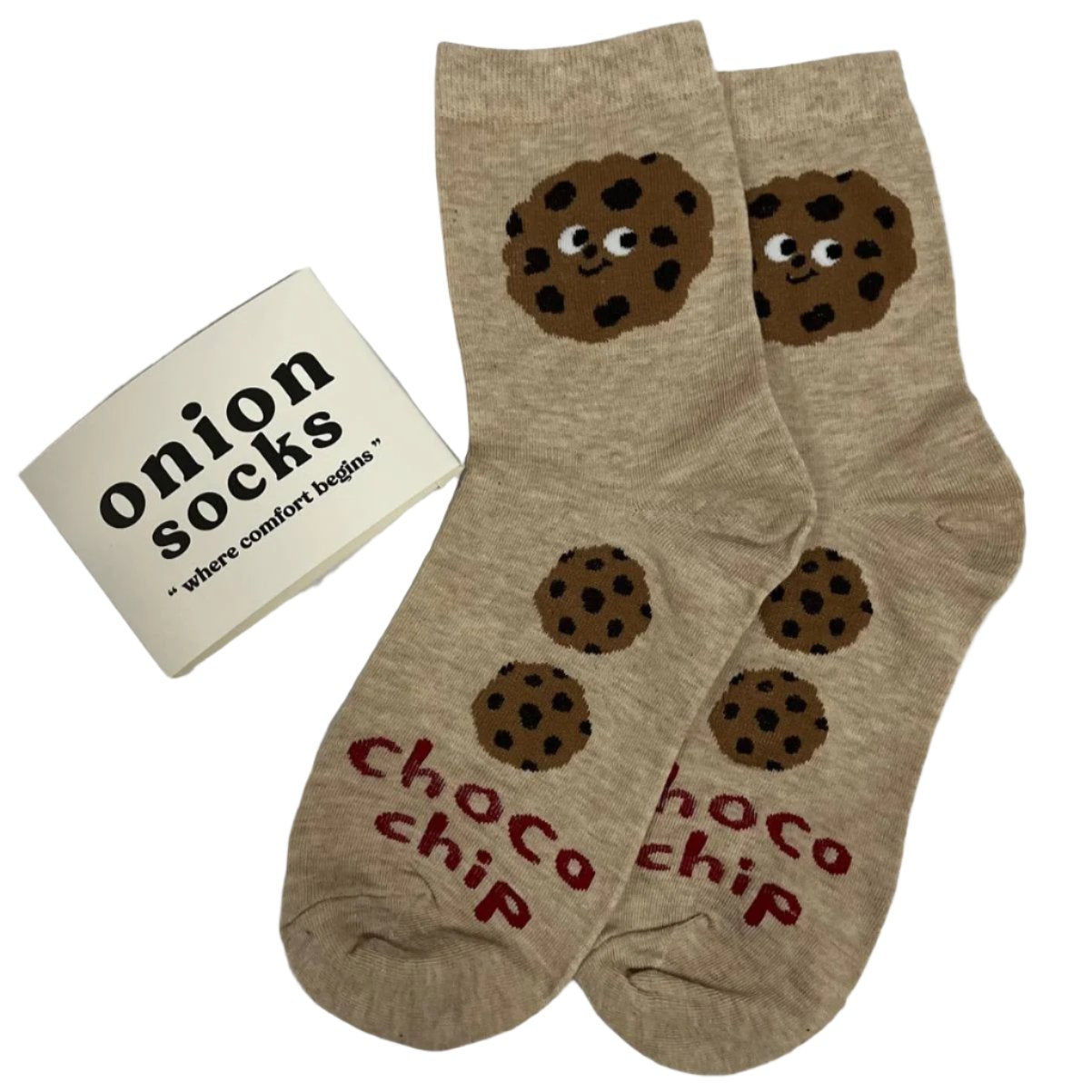 [M] Choco Chip Cookie Socks – onion