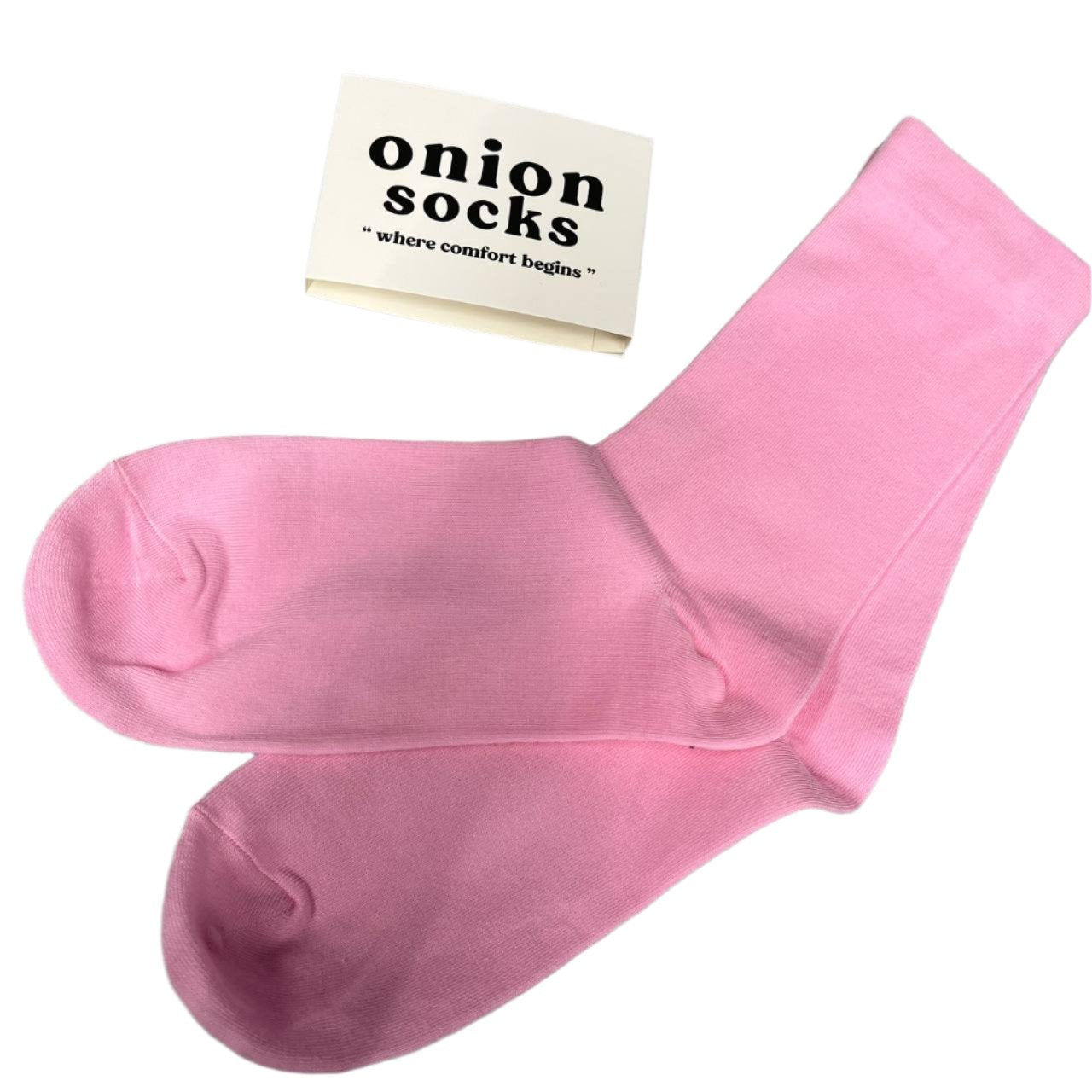 [M] Pastel Pink Socks – onion