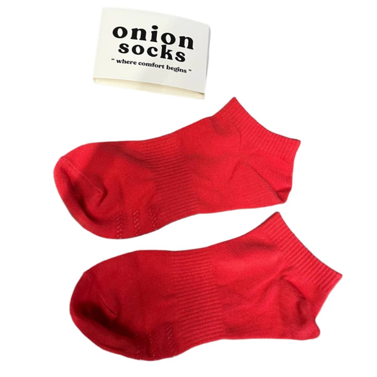 [S] Candy Apple Red Socks – onion