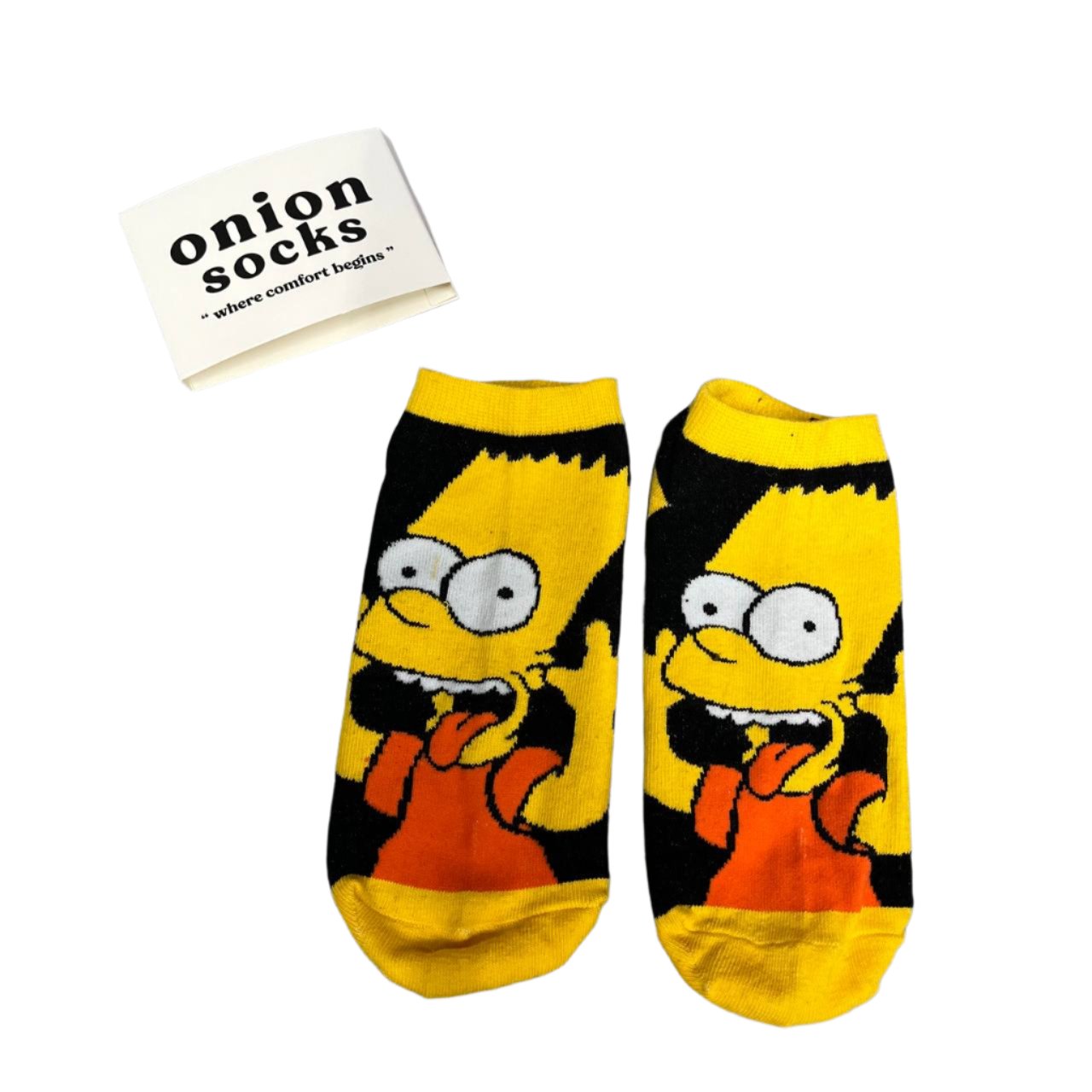 [S] The Simpsons Black Socks – onion